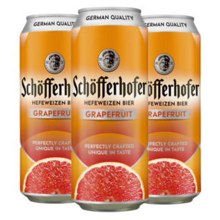 Schofferhofer Grapefruit, Hefeweizen Bier www.elliescellar.com