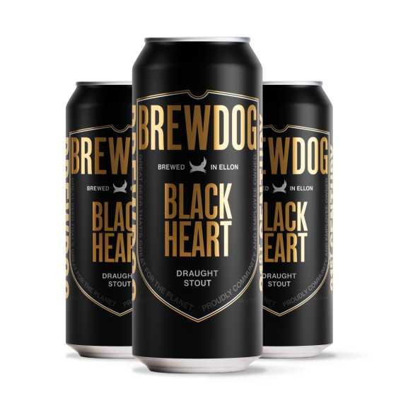Brewdog Black Heart Stout, 440ml www.elliescellar.com