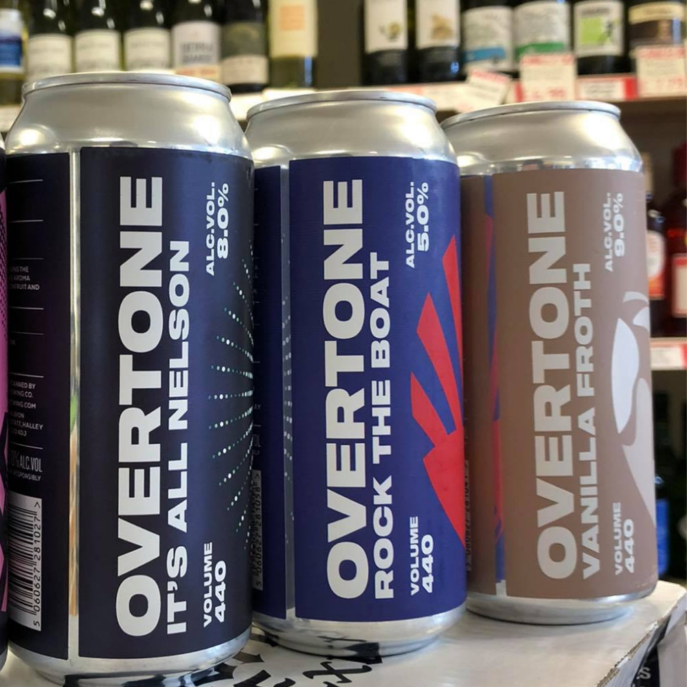 Overtone Brewery - New Beer Selection www.elliescellar.com